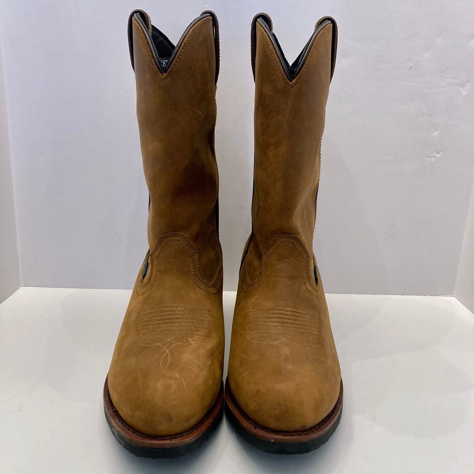 Dan Post Albuquerque Leather Boots DP69681 Waterproof 12D Tan Brown ...