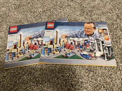 Lego Set 10184 Town Plan 100% Complete W/ Two Instruction Books. No ...