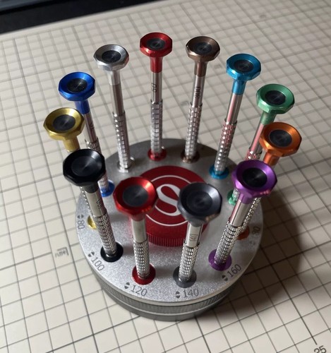 Watch Jewelry Repair Tool Precision Screwdriver FLAT HEAD Blade 12 PC ...