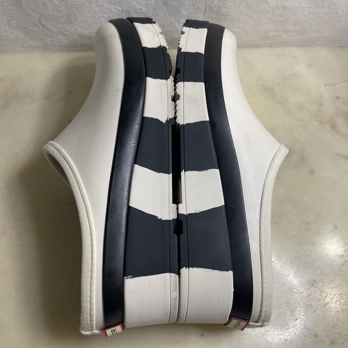 Hunter Rain Boot Women's Play Stripe Sole Clog Black White Size US 10 ...