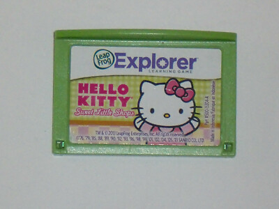 LeapFrog Leapster Explorer Hello Kitty Sweet Little Shops Game ...