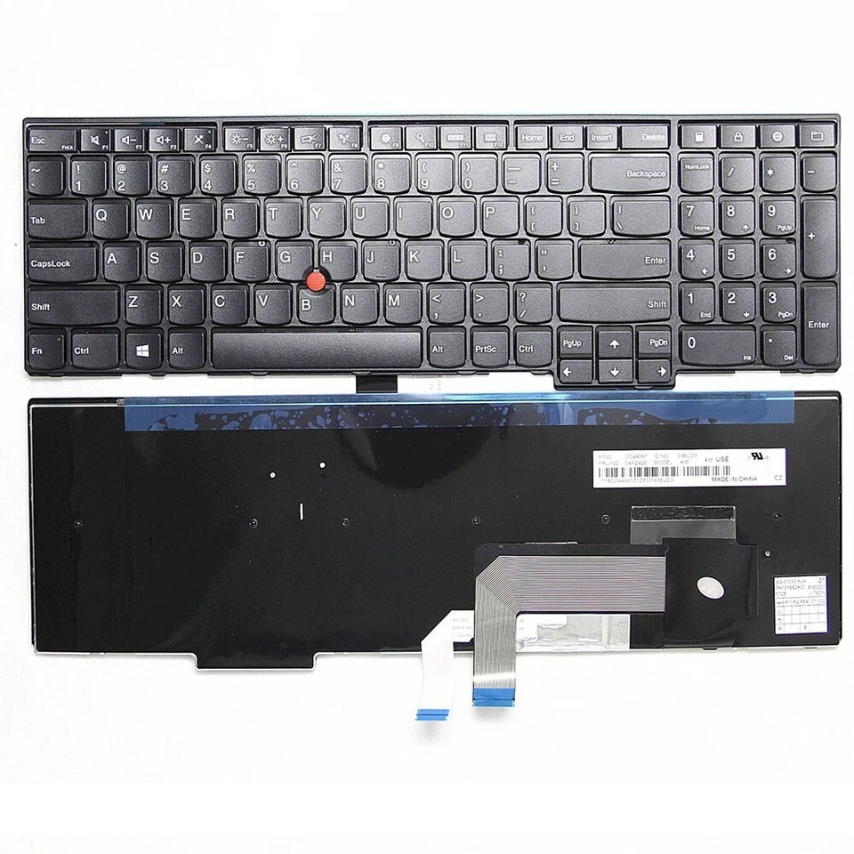 US Keyboard For Lenovo Thinkpad E540 E531 T540 W540 W541 T550 W550 L540 ...