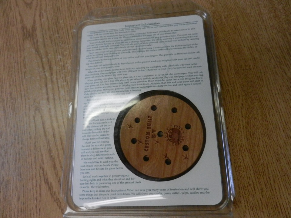 NIP Cody Turkey calls 2002 NWTF Convention Call | eBay