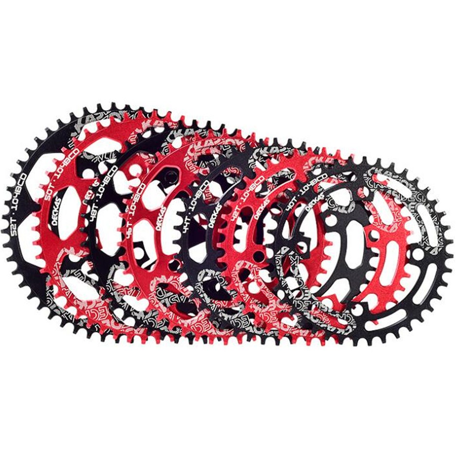 DECKAS Single Speed Chainring 130BCD MTB Bike Narrow Wide 50T 52T 54T ...