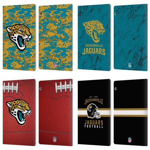 NFL JACKSONVILLE JAGUARS GRAPHICS LEATHER BOOK CASE FOR HUAWEI XIAOMI ...