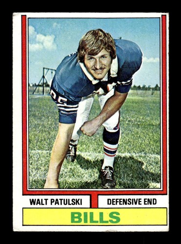 1974 Topps Football #79 Walt Patulski Buffalo Bills | eBay