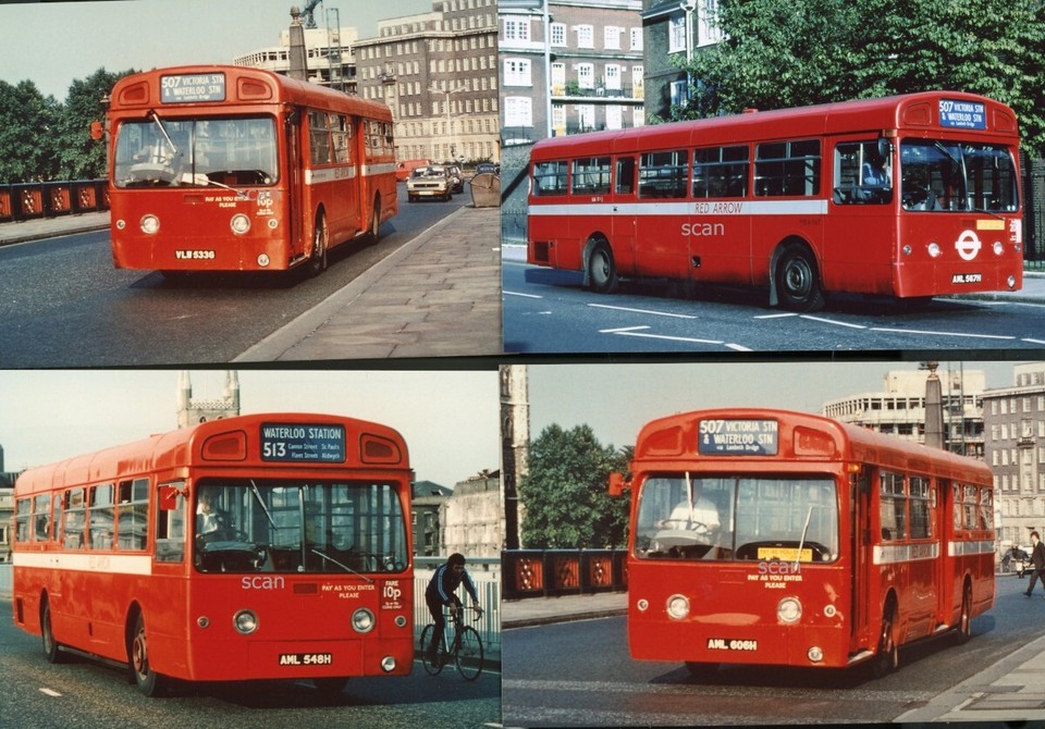 Bus Photos 17 London Transport colour prints ref lte23 | eBay UK