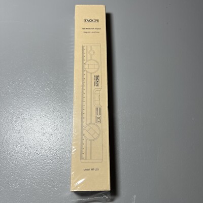 New in Box Magnetic Leveling Ruler Tool Level 12 Inch Aluminum Made by ...