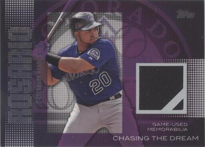 2013 Topps - Chasing the Dream Relics Wilin Rosario #CDR-WR (MEM) for ...