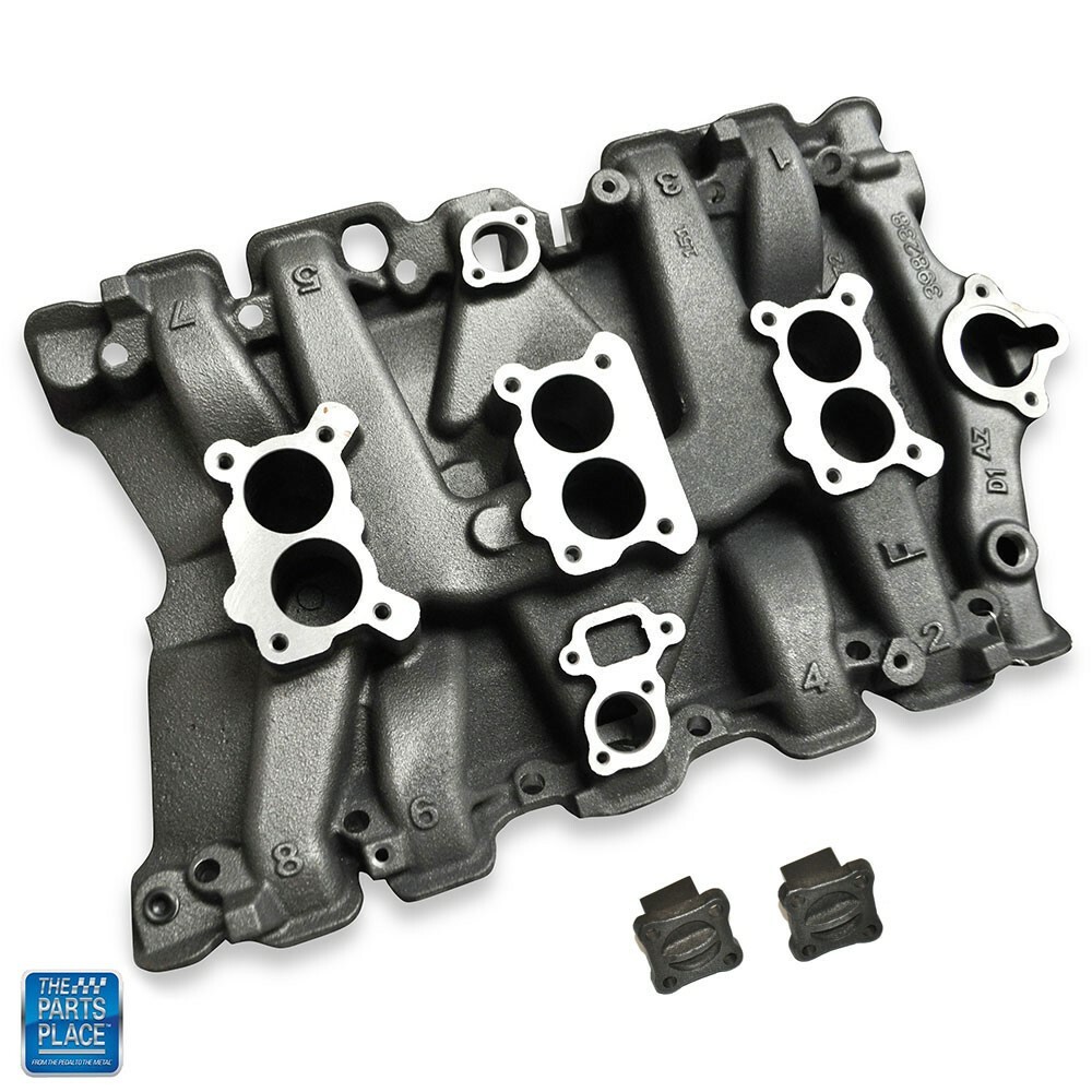 1966-1967 Cutlass 442 Tri-Power Intake Manifold Cast Iron 398238 EA | eBay