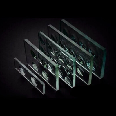 5mm/10mm Thickness Optical Glass Circular Concave Cavity Microscope ...