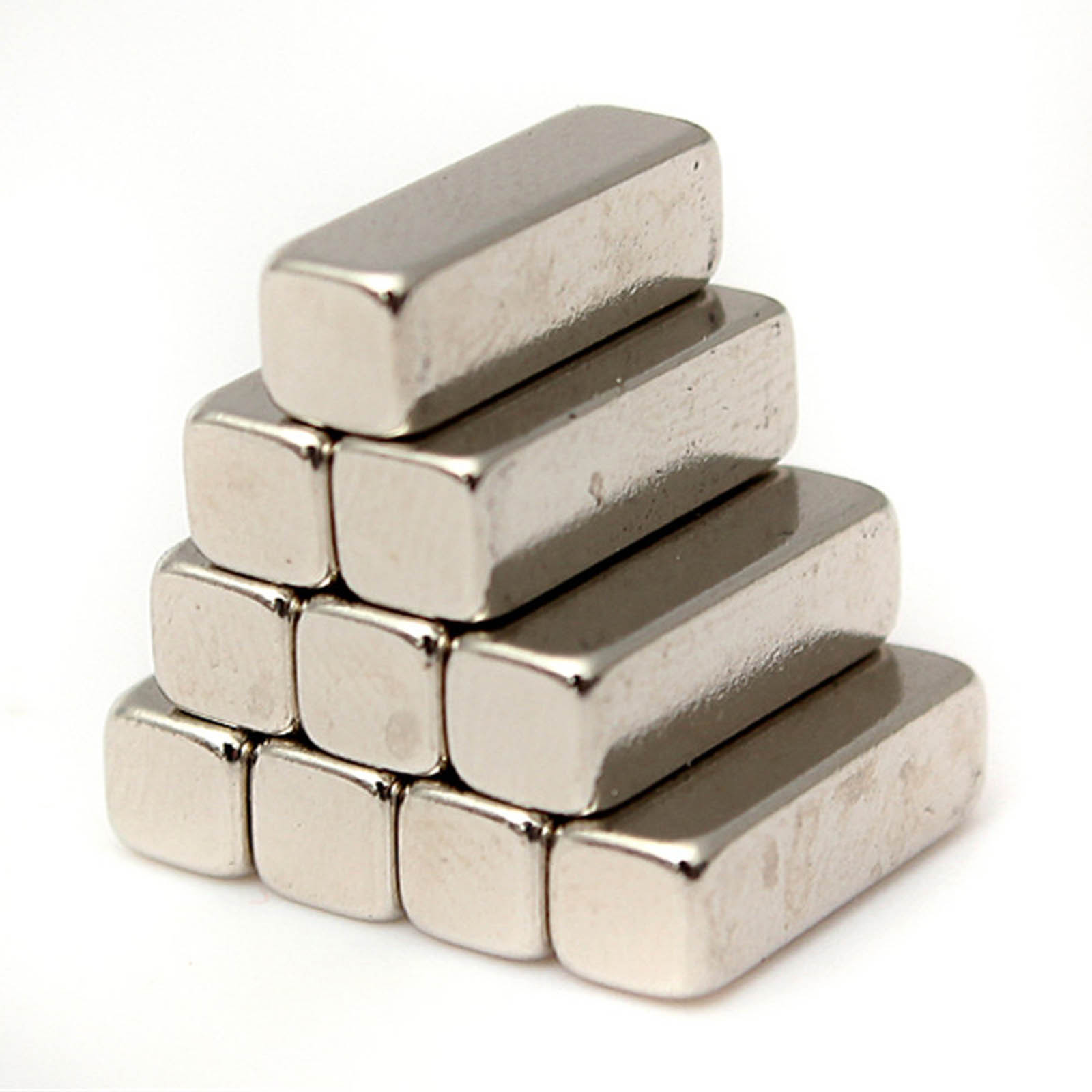25pcs 10mm x 4mm x 4mm DIY Rare Earth Bar Neodymium Oblong Magnets ...