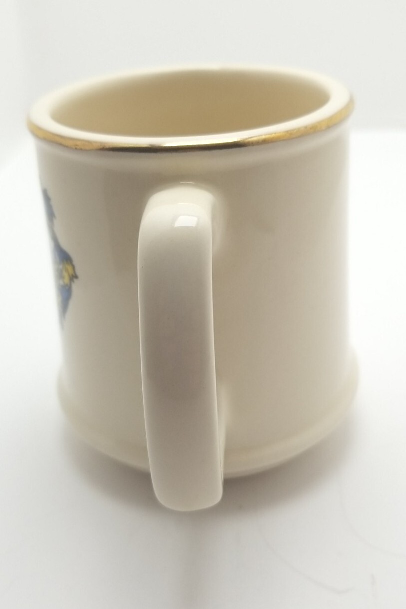 TUCKER Family Crest coffee mug gold trim. Vintage 8 ounce | eBay UK