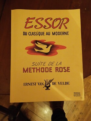 Essor du classique au moderne Suite méthode rose partition piano Van de ...