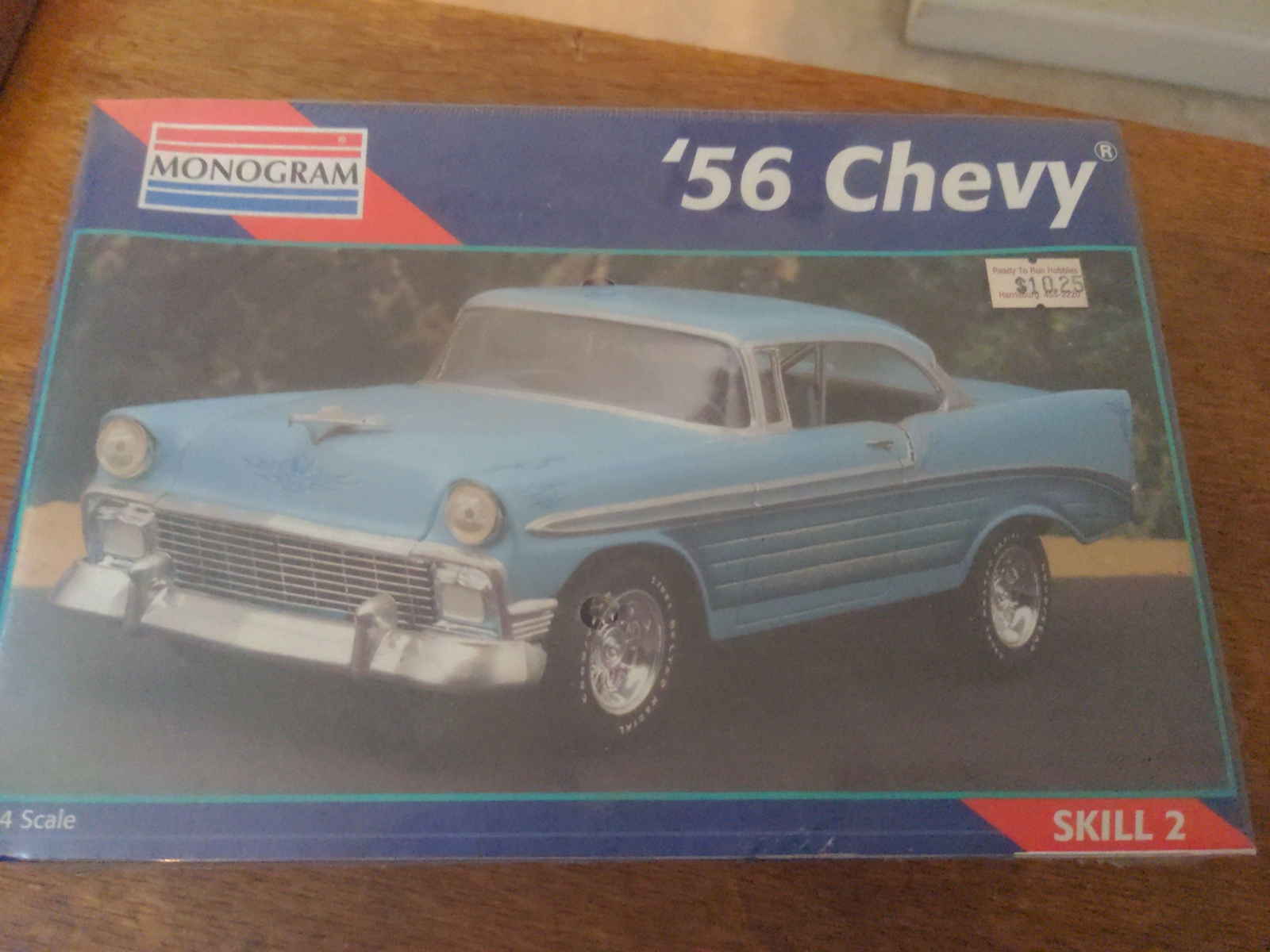 Monogram '56 Chevy Sports Coupe V8 Model Kit 1:24 Sealed #2239 | eBay