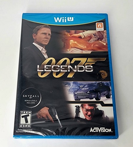 007 Legends (Nintendo Wii U, 2012) Brand New & Factory Sealed! GREAT ...