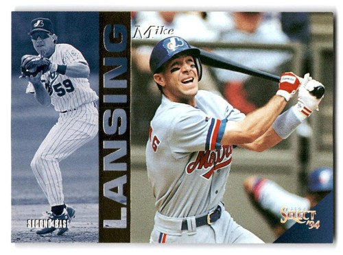 Mike Lansing 1994 Select Baseball #88 Montreal Expos | eBay