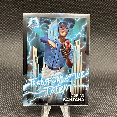 2023 Bowman Draft Baseball #TT-4 ADRIAN SANTANA Transformative Talent ...