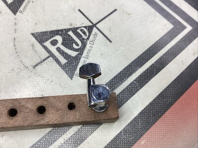 Kramer Logo Dual Pin Tuner Tuning Key Peg Head In Line Right Chrome | eBay