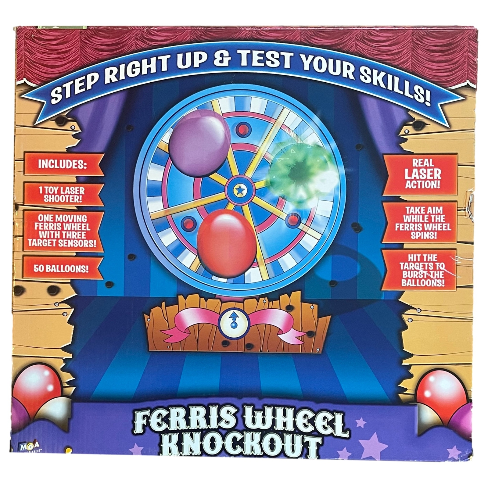 MGA State Fair Ferris Wheel Knockout Target Shooting Game - Hit the ...
