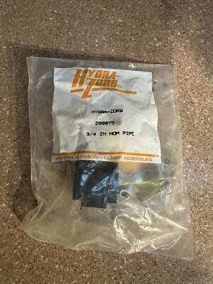 Hydra-Zorb 200075 3/4” Nom Pipe Cushion Clamp Assembly | eBay