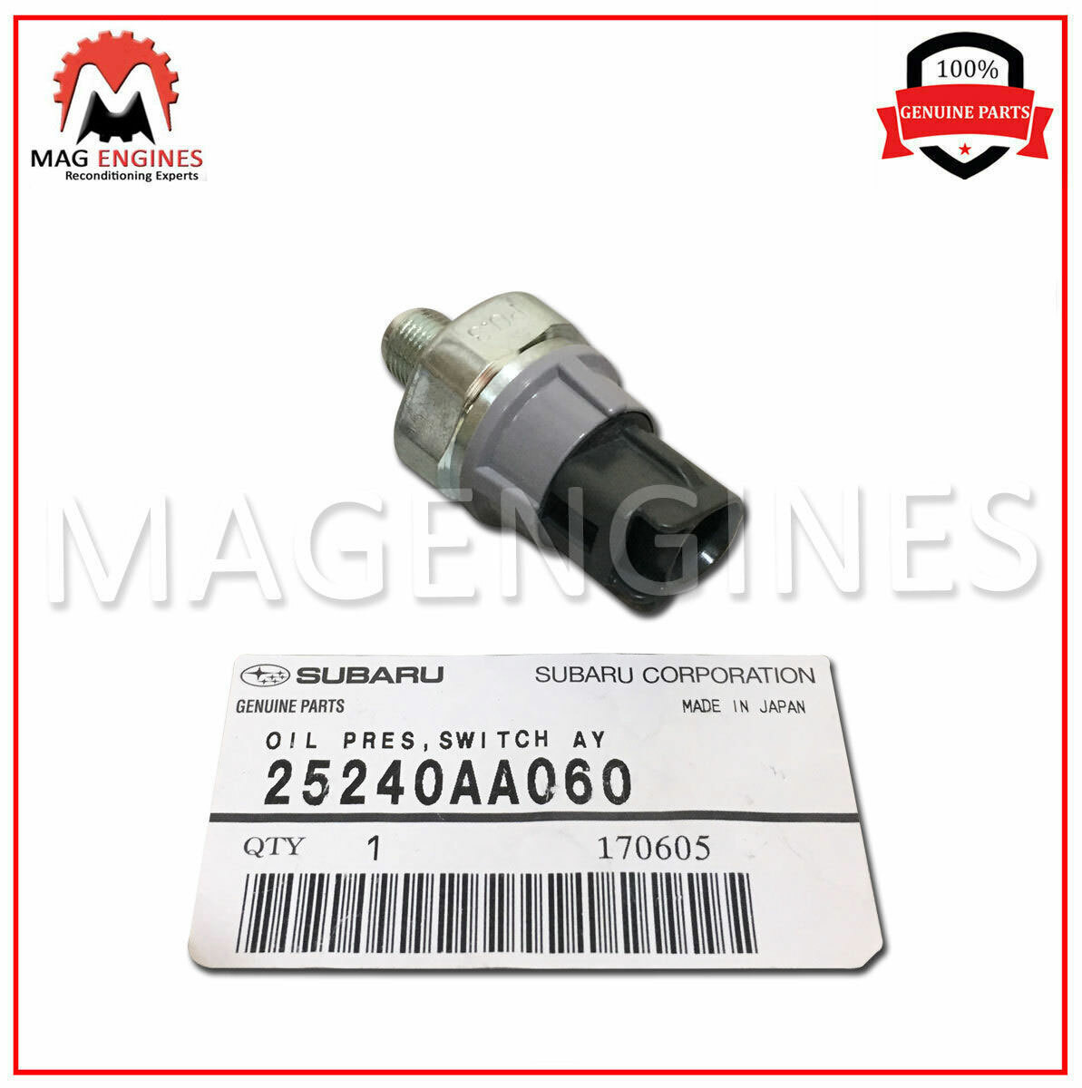25240-AA060 GENUINE OEM OIL PRESSURE SWITCH ASSY 25240AA060 | eBay