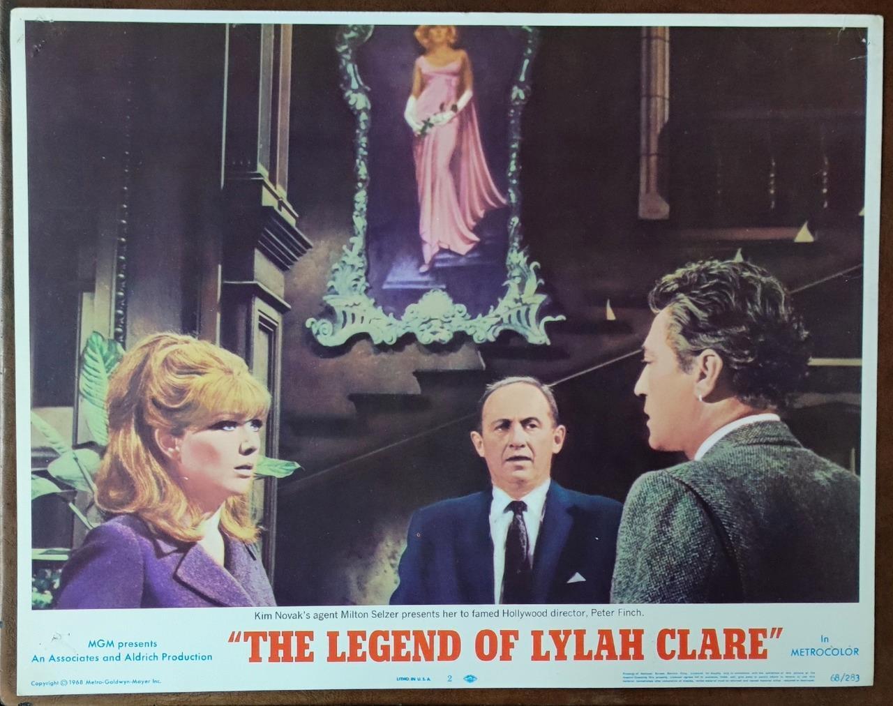 Kim Novak Selzer & Peter Finch LEGEND OF LYLAH CLARE org 1968 Lobby ...