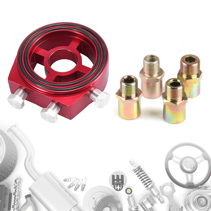 M20x1.5 1/8 NPT Oil Filter Cooler Sandwich Thread Plate Adapter Oil ...