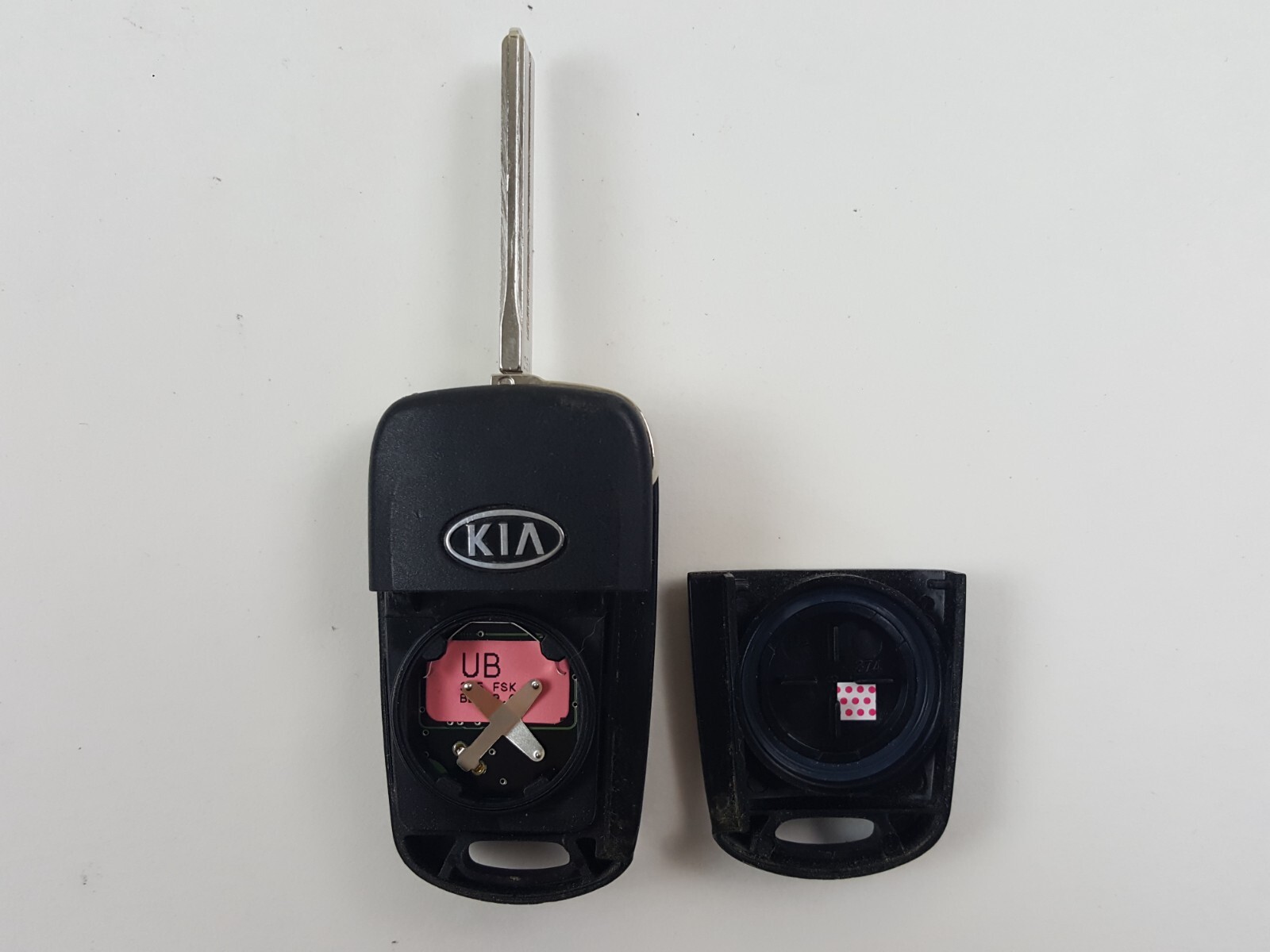 ORIGINAL KIA RIO 12-13 OEM FLIP KEY LESS ENTRY REMOTE FOB BLANK UNCUT ...