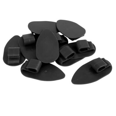 Universal Car Floor Mat Clips Fixing Grips Anti Slip Buckle Black ...