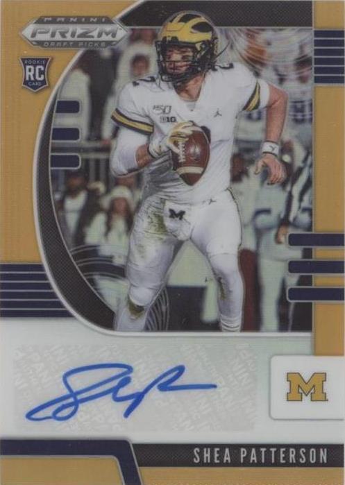 2020 Panini Prizm Draft Picks - Draft Picks Rookies Shea Patterson #138 ...