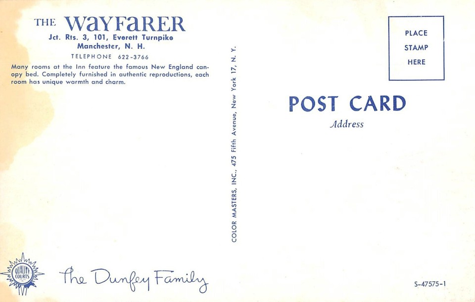 THE WAYFARER Manchester, NH Mid-Century Modern Interior '60s TV Vintage ...