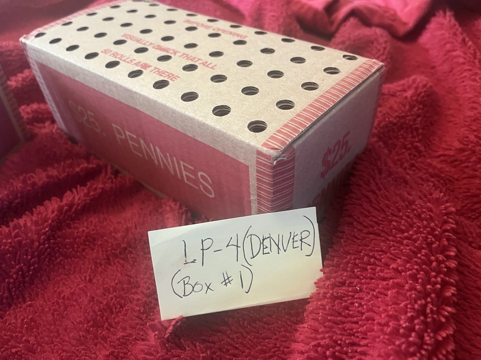 Two Boxes of 2009 Lincoln Pennies, One Each P & D Mints, Presidential ...