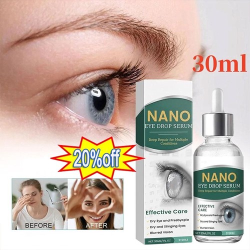 Nano Eye Drops Serum,Natural Nano Lubricant Eye Drops for Dry Eye ...