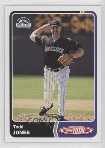 2003 Topps Total Todd Jones #387 | eBay