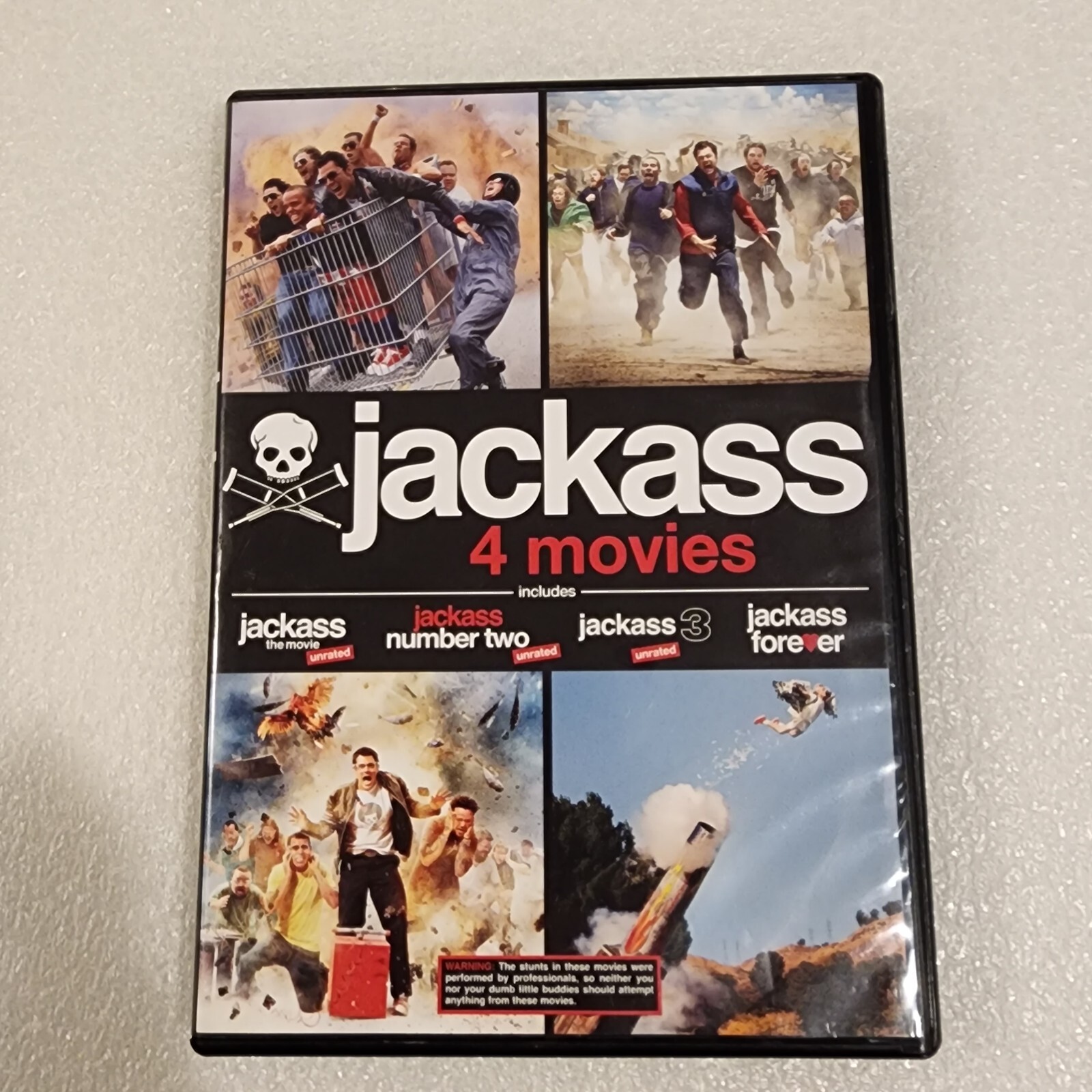Jackass 4 Movie Collection DVD - Jackass 1, 2, 3, & Forever (1-4) | eBay