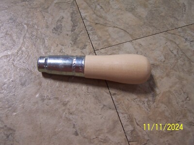 Lutz File & Tool Co. Wooden Long Ferrule File Handle New! | eBay