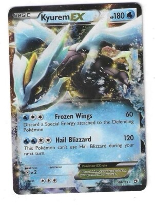 POKEMON KYUREM EX 44/113 ULTRA RARE LEGENDARY TREASURES LP-NM | eBay
