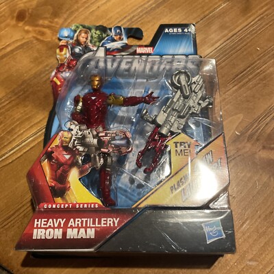 IRON MAN HEAVY ARTILLERY The Avengers Movie Concept Series 4" Figure #3 ...