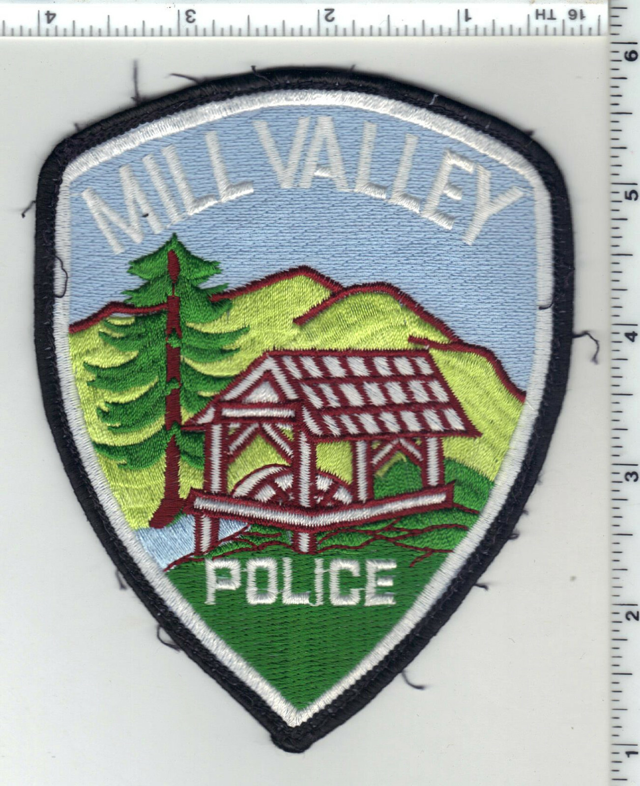 Mill Valley Police (California) 2nd Issue Uniform Take-Off Shoulder ...