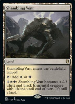 Shambling Vent Light Play, English Magic the Gathering MTG Commander ...