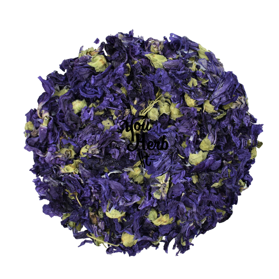 Blue Mallow Dried Whole Flowers 25g-200g - Malva Sylvestris L. | eBay