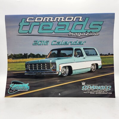 Common Treads Magazine 2016 Calendar With Classic Truck Photography | eBay