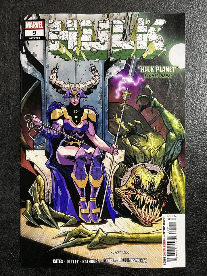 🚨💥 HULK #9 RYAN OTTLEY Main Cover MONOLITH | eBay