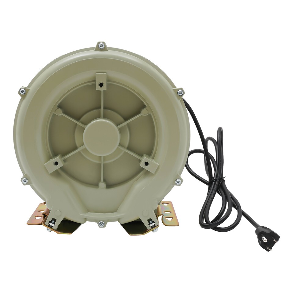 110V Industrial Fish Pond Tank Air Pump Blower Oxygen Aerator 370W ...