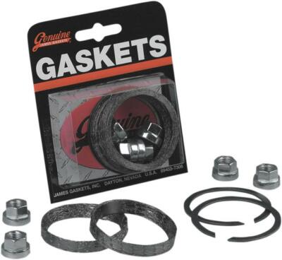 Harley Davidson Exhaust Mounting Gasket Kit Graphite JGI-65324-83-KWG2 ...
