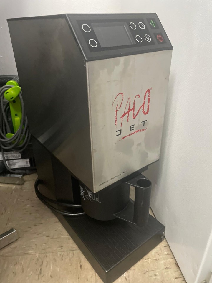 Paco Jet PJ1 Ice cream/Food Processor Refurbished, 8 Beakers 2 extra ...