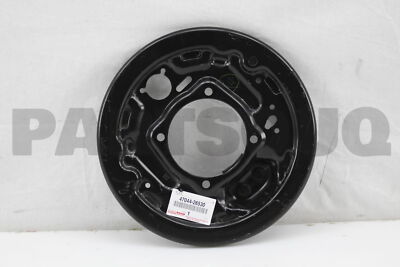 4704426530 Genuine Toyota PLATE SUB-ASSY, BRAKE BACKING, REAR LH 47044 ...
