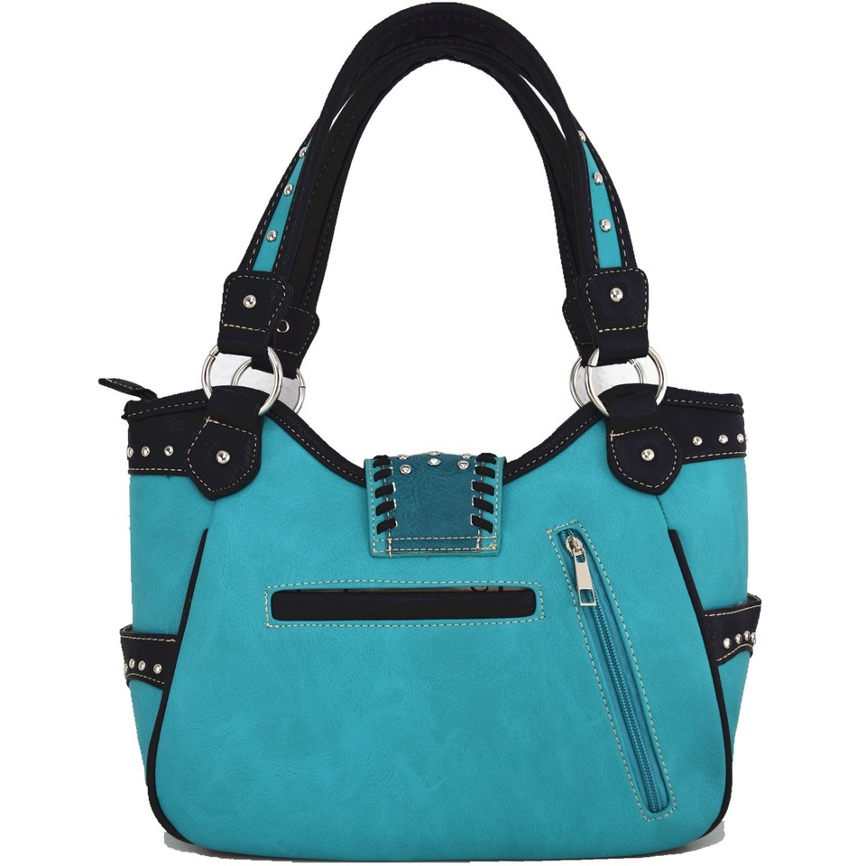 Western Buckle Country Handbags Concealed Purses Women Shoulder Bags ...