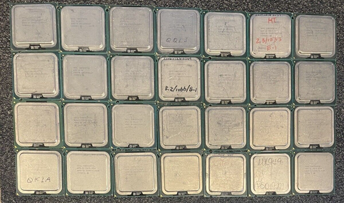 Lot of 28 - Intel Xeon Engineering Samples ES Qualifiers | eBay